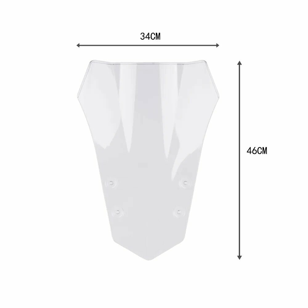 Ветровое стекло для мотоциклов для Yamaha MT-09 Tracer 900 2015-2017 MT09 FJ09 FJ-09