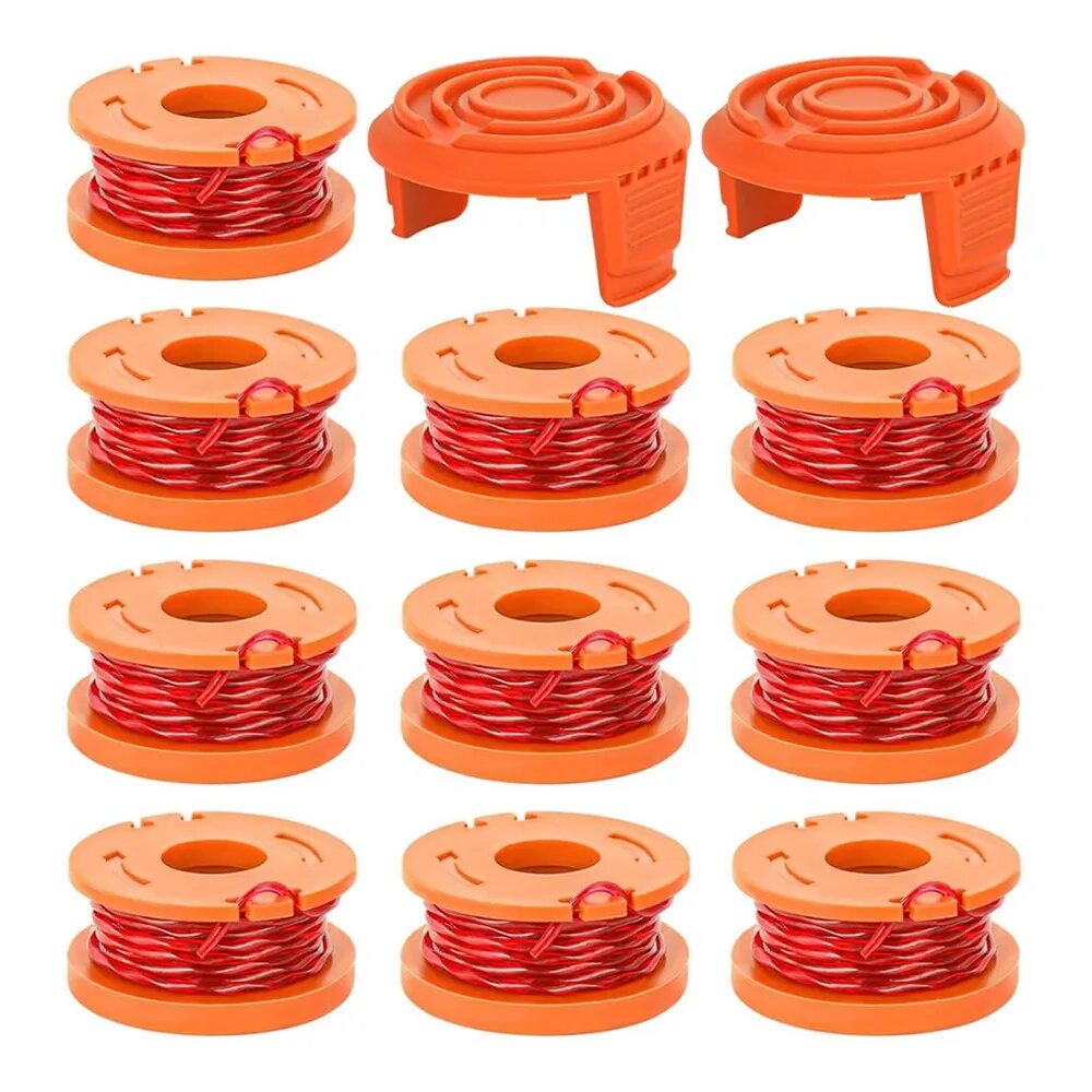Катушка с леской для триммера Worx, 12 катушек WA0010 Edger Инструмент