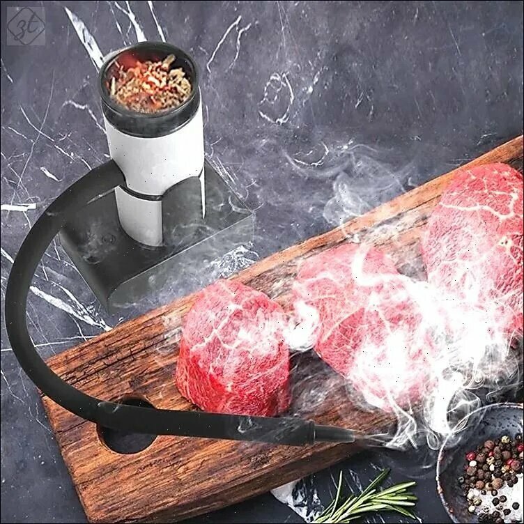Smoking Gun Food Smoker kit, портативный генератор холодного дыма для мяса, напитков, барбекю