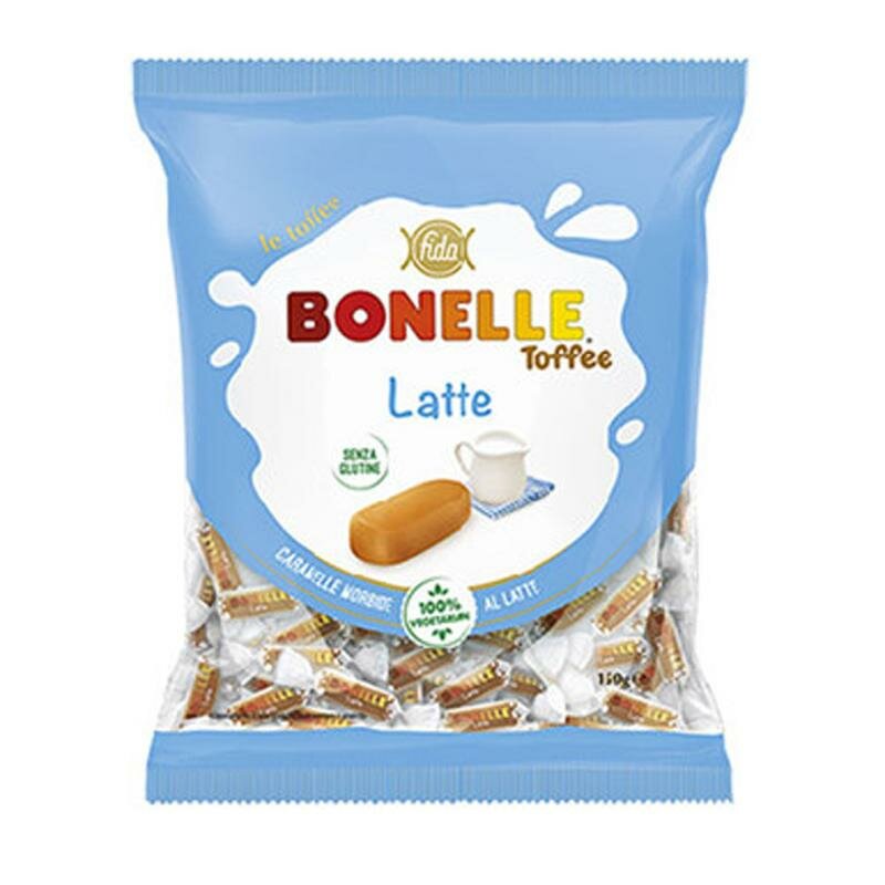 Конфеты мягкие тоффи молочные BONELLE 150 г