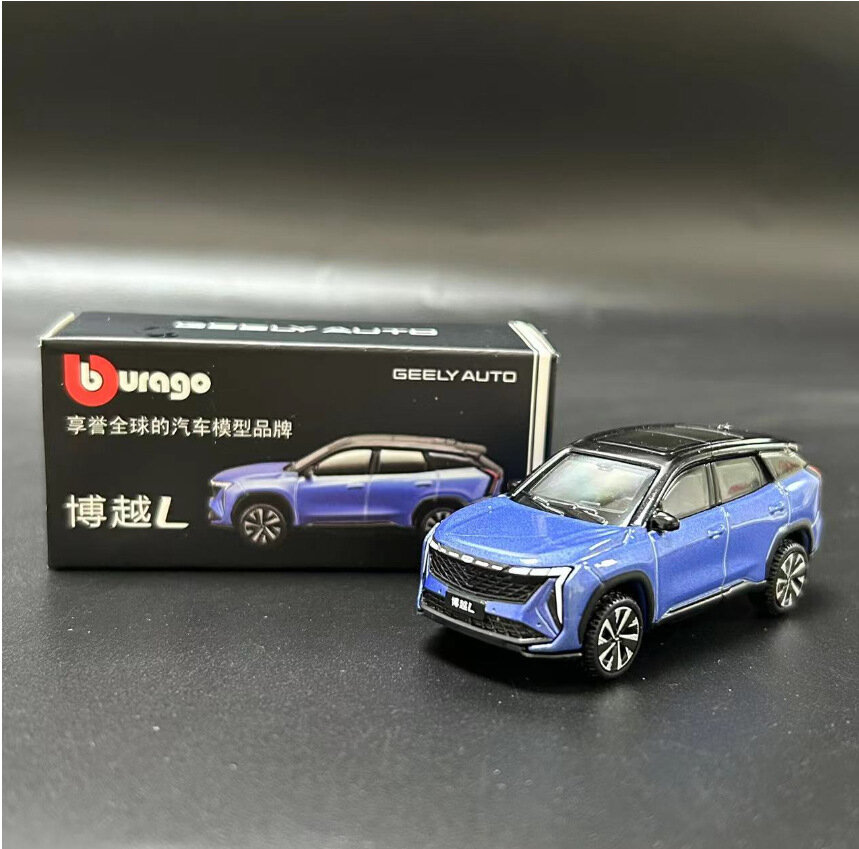 Новая модель автомобиля Geely из энергетического сплава в масштабе 1:64 выше, чем в США, модель Geely Xingyue Boyue L Lynk & Co Krypton 009 Galaxy L6.