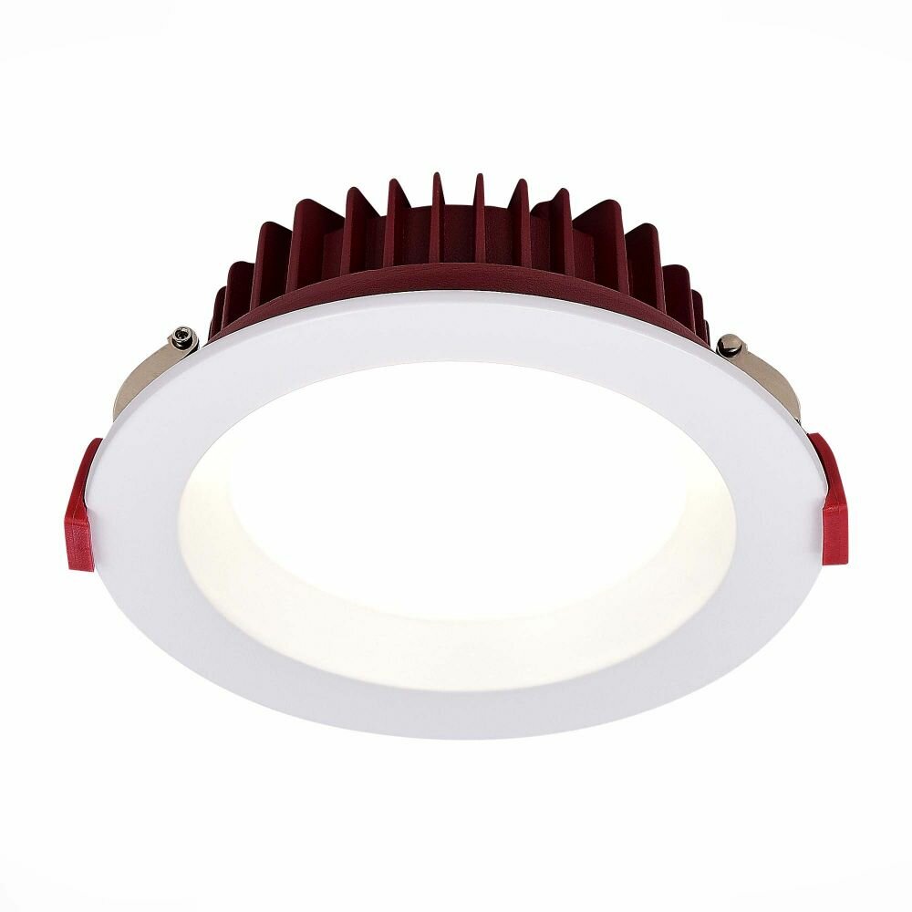 ST752.548.07 ST-Luce Св-к встр. Белый LED 1*7W 4000K 560Lm Ra80 100° IP44 D115xH47 100-240VV.