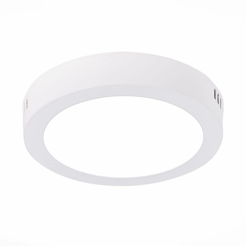ST112.532.12 ST-Luce Светильник настенно-потолочный Белый LED 1*12W 3000K 715Lm Ra80 120° IP20 D160xH28 90-2.