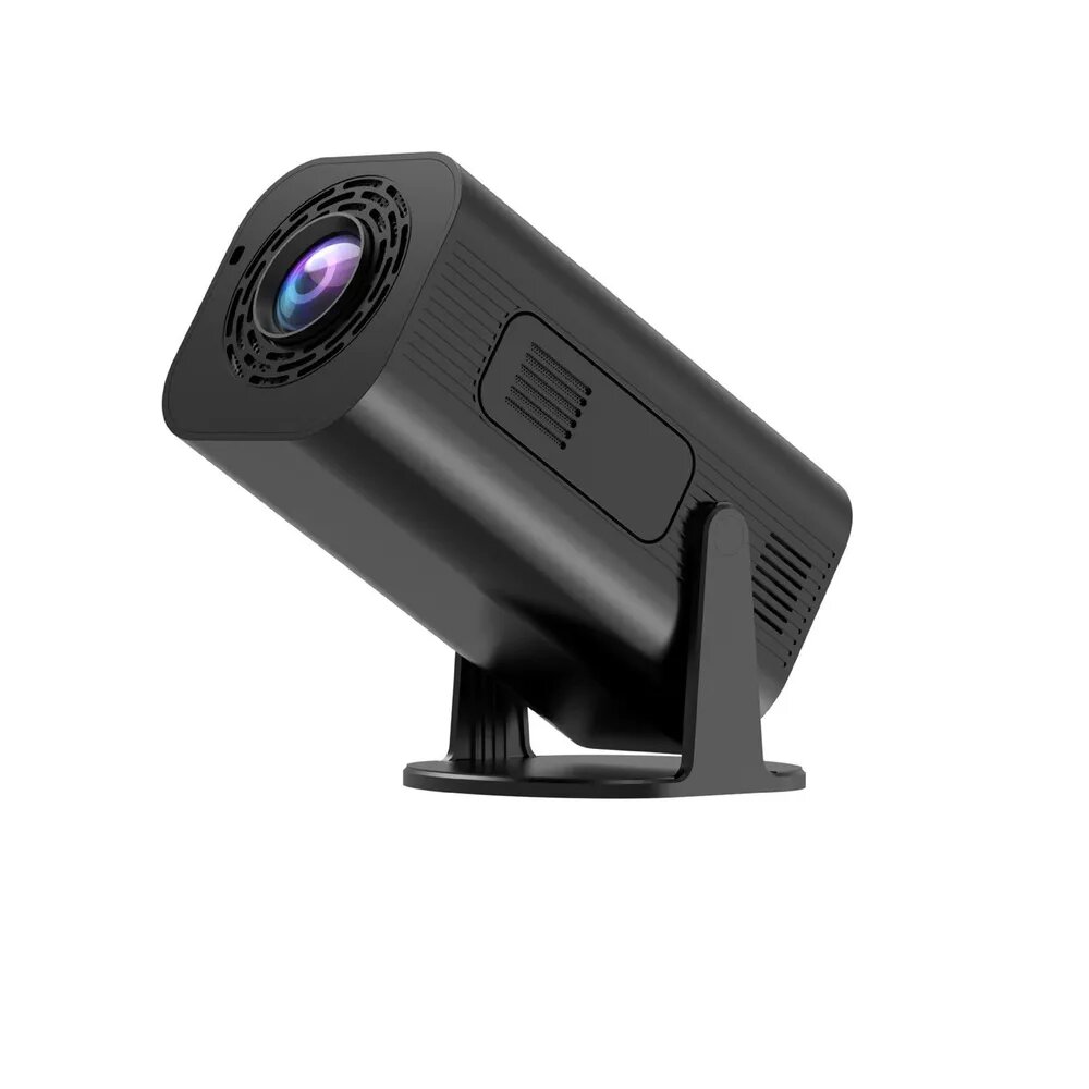 Kiboule Проектор HP330 с поддержкой 4K-декодирования, портативный для дома, черный, Android 11.0, Wi-Fi 6, экран до 130 дюймов