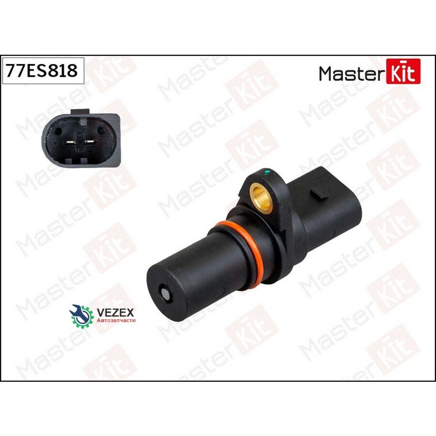 MASTERKIT 77ES818 датчик положения коленвала!\ Audi A3/A4, VW Golf/Passat/Jetta 1.8/2.0i/TSi 04>
