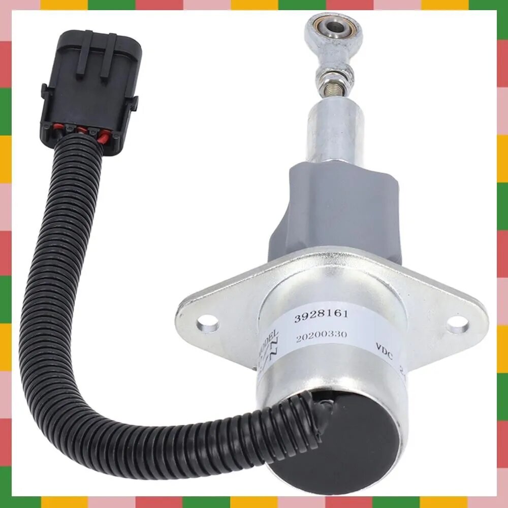 Соленоид отключения, 3928161, надежный для двигателя Cummins 6CT 8.3L