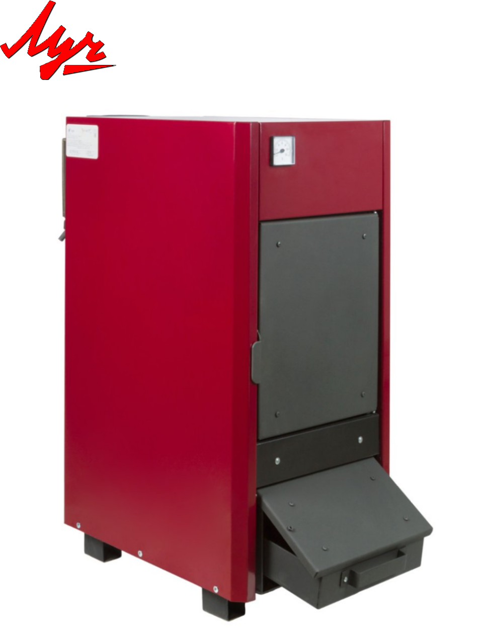 Котел Таганрог Газоаппарат Луч КСТ-12, одноконтурный, КПД 80%, красный