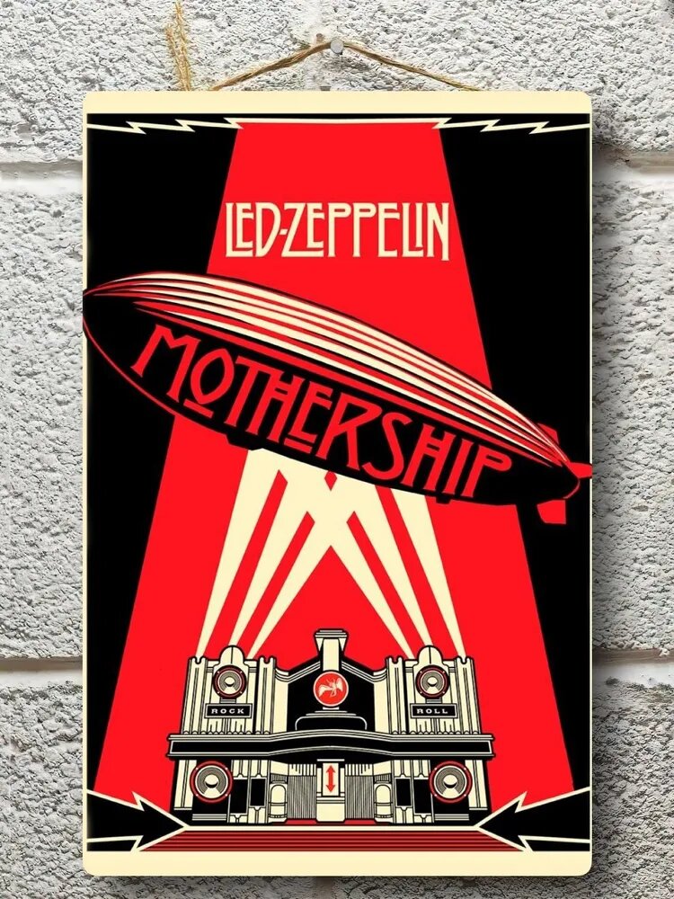 Постер "Led Zeppelin", 30 см х 20 см