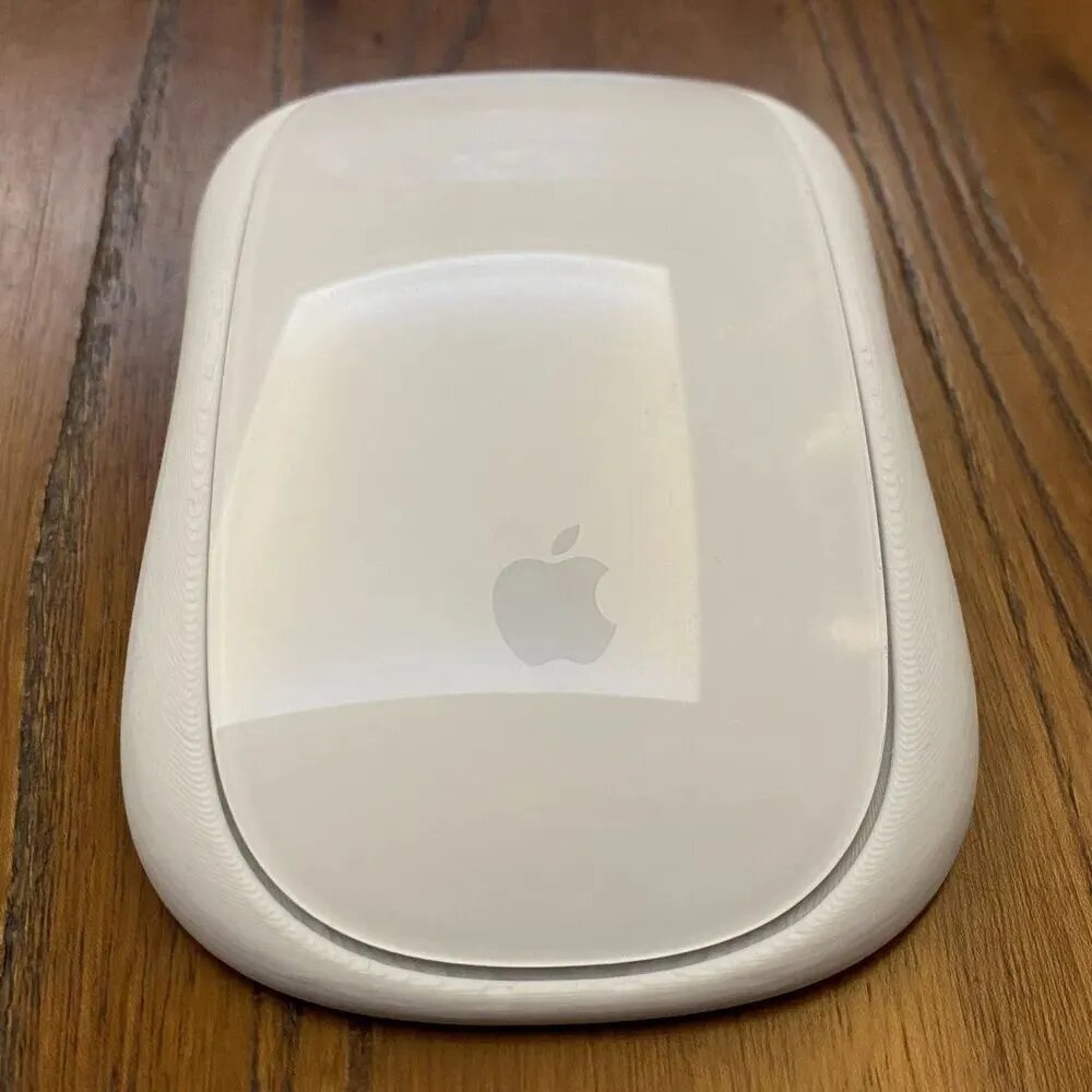 Защитный чехол-накладка для Apple Magic Mouse 2 / 3 - белый, для комфортного управления и защиты мыши, размер 250х200х3 мм — фото 1