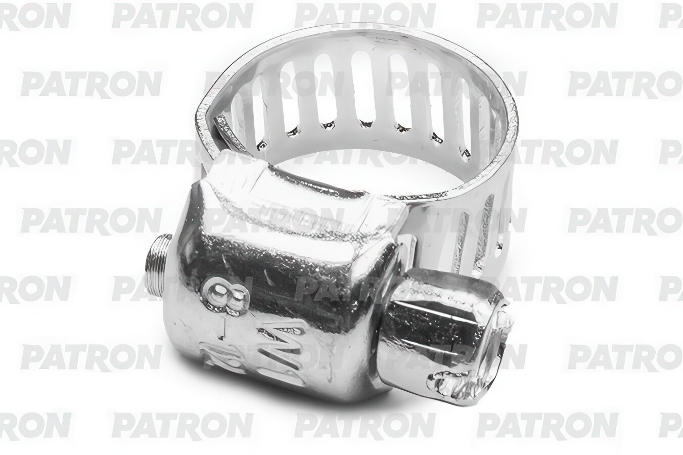 Хомут винтовой 8-12 мм