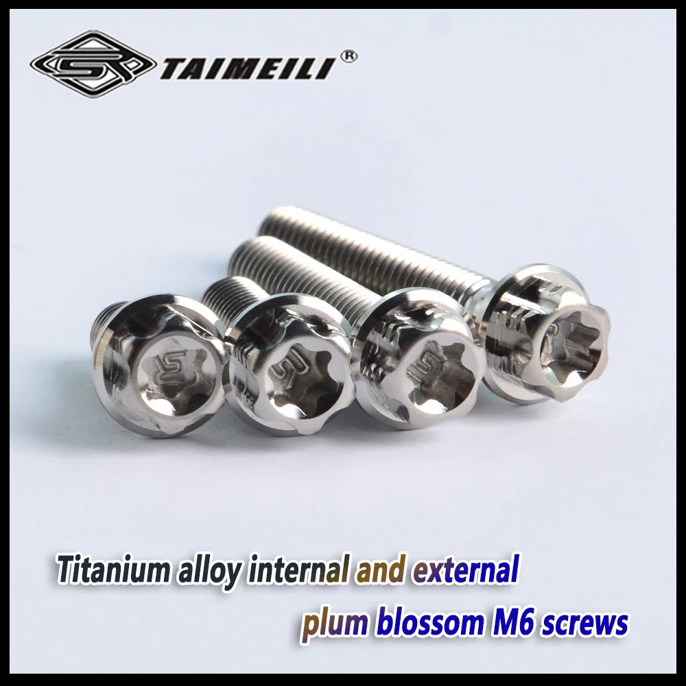 Титановые винты TAIMEILI TORX M6x20мм