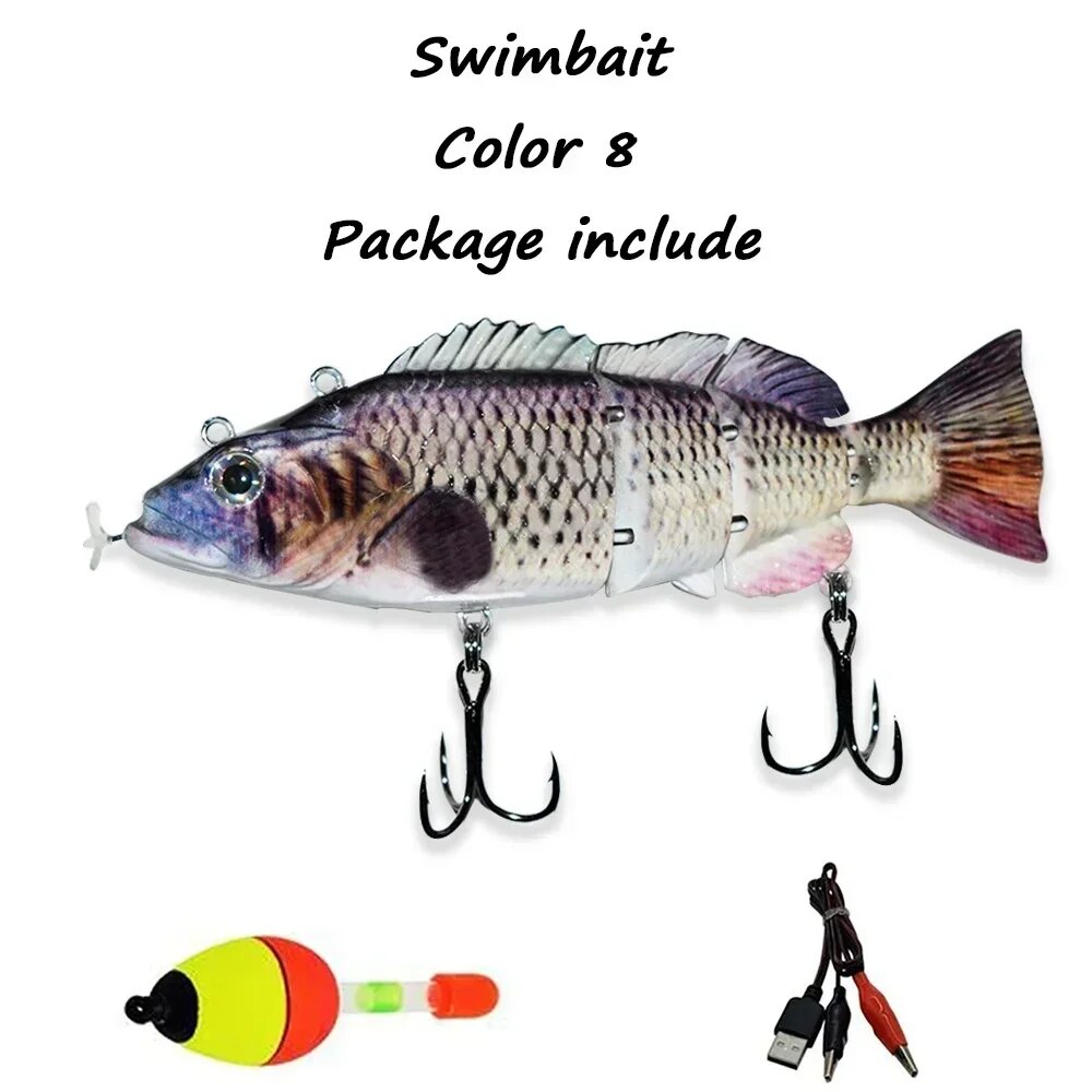 Электронная приманка для рыбалки Pesca, Color 8-130mm
