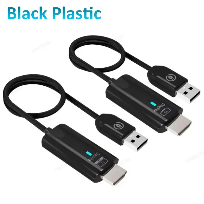 VIKEFON HDMI передатчик приемник Black Plastic