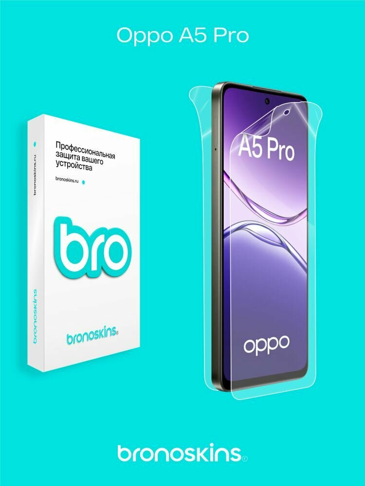 Матовая зщитная пленка CaseFriendly на экран Oppo A5 Pro