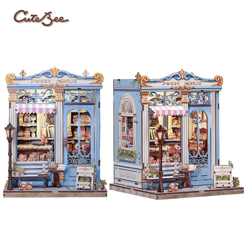 CUTEBEE 3D деревянный кукольный домик Sweet Marie