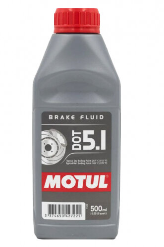 Тормозная жидкость Motul DOT-5.1 синтетическое 0.5л (ЕС)