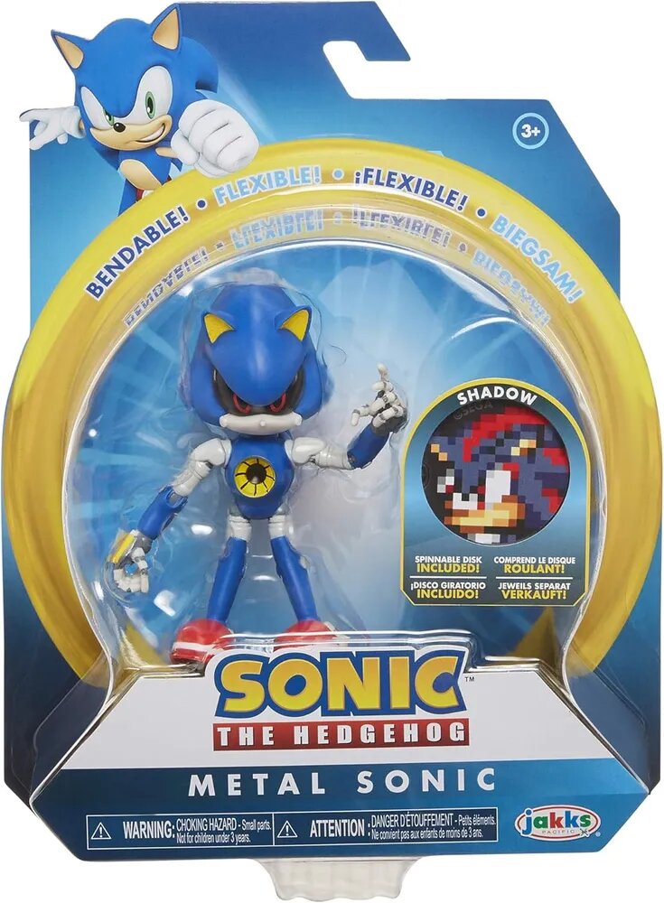 Sonic the Hedgehog Metal Sonic Jakks Фигурка для детей 3+