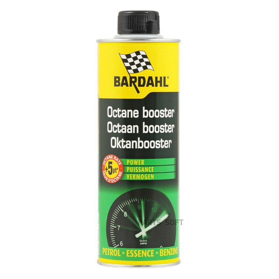 BARDAHL 2302B Присадка в бензин OCTANE BOOSTER 500ML