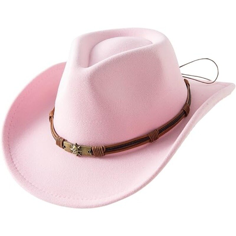 DIY Ковбойская Шляпа Лента Западная Унисекс Деним