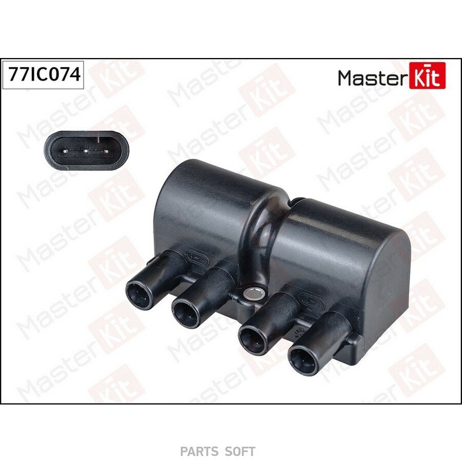 MASTERKIT 77IC074 Катушка зажигания DAEWOO LANOS/NEXIA SOHC