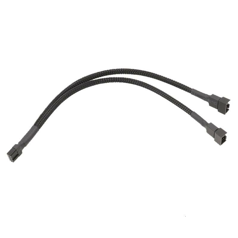 Кабель-удлинитель для вентилятора CPU 4-pin, 1 to 2
