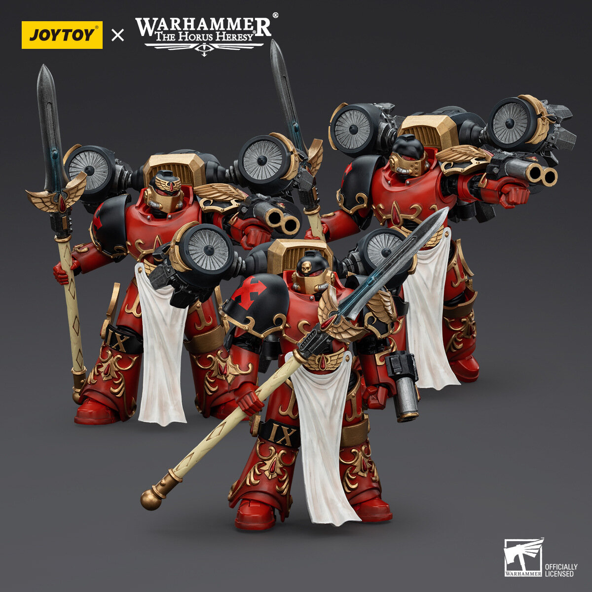 JOYTOY Dark Source Warhammer Horus Ересь Кровавый Ангел Рассвет Радолон подвижный солдат-манекен игрушечная фигурка