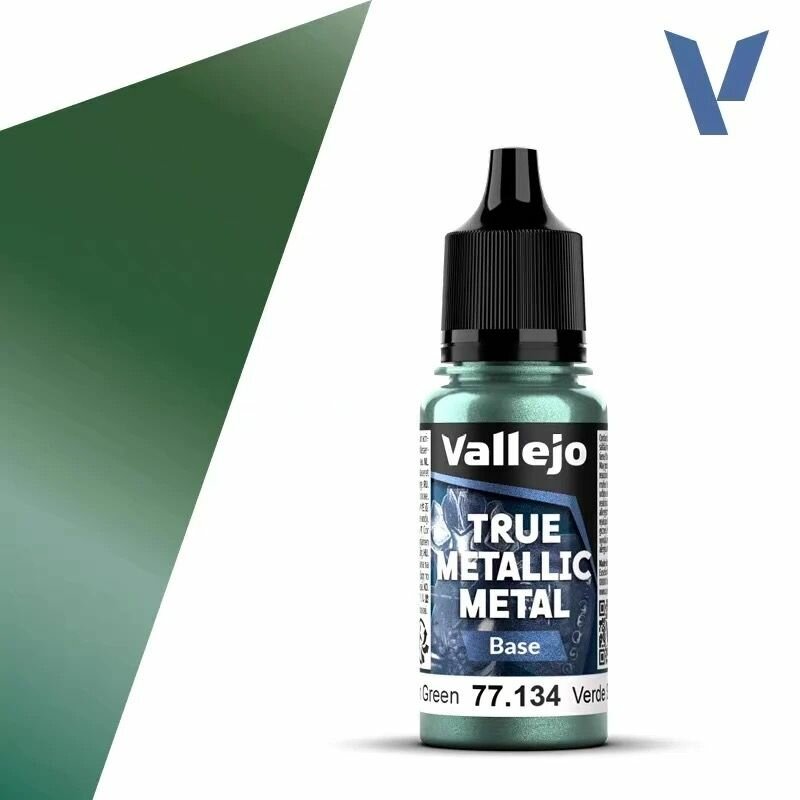 Vallejo TRUE METALLIC METAL, Экологически чистая краска на водной основе серии,18 мл, AV 77.134