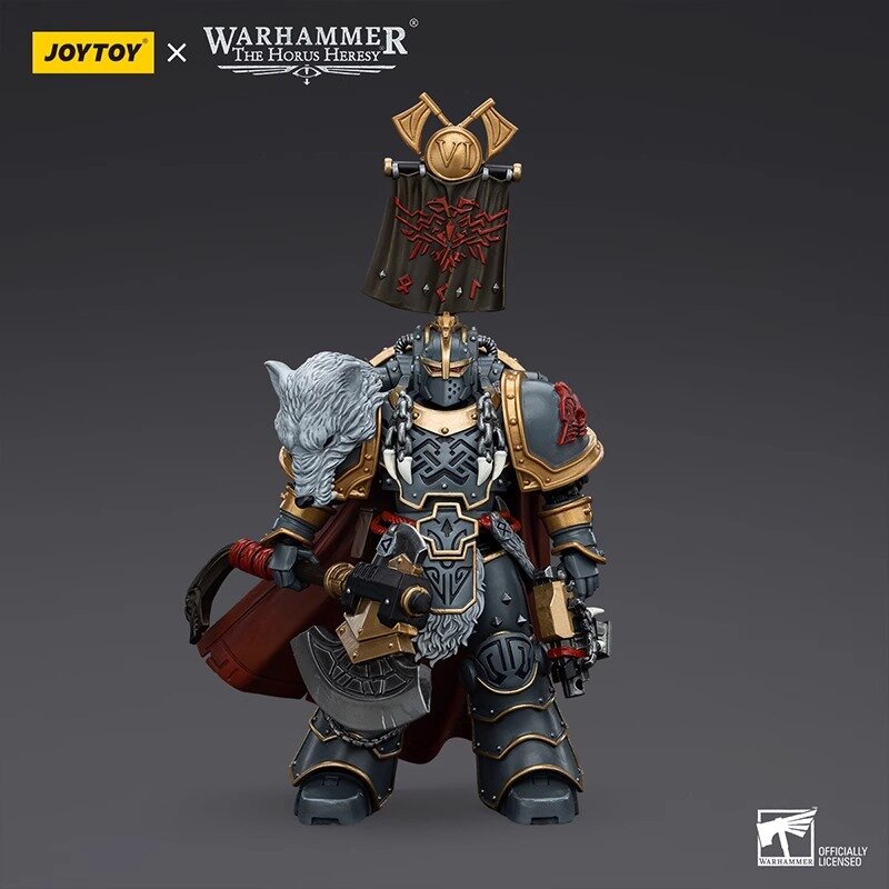 JOYTOY Dark Source Warhammer Horus Heresy Space Wolf Хавьер Red Blade Executive 1:18 Фигурка солдата