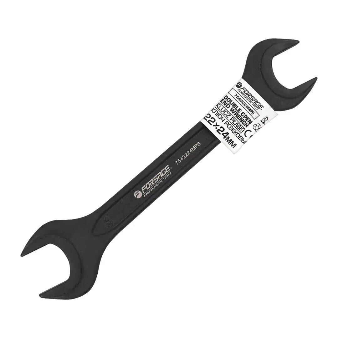 Ключ FORSAGE, гаечный, рожковый, углеродистая сталь, 22х24 мм