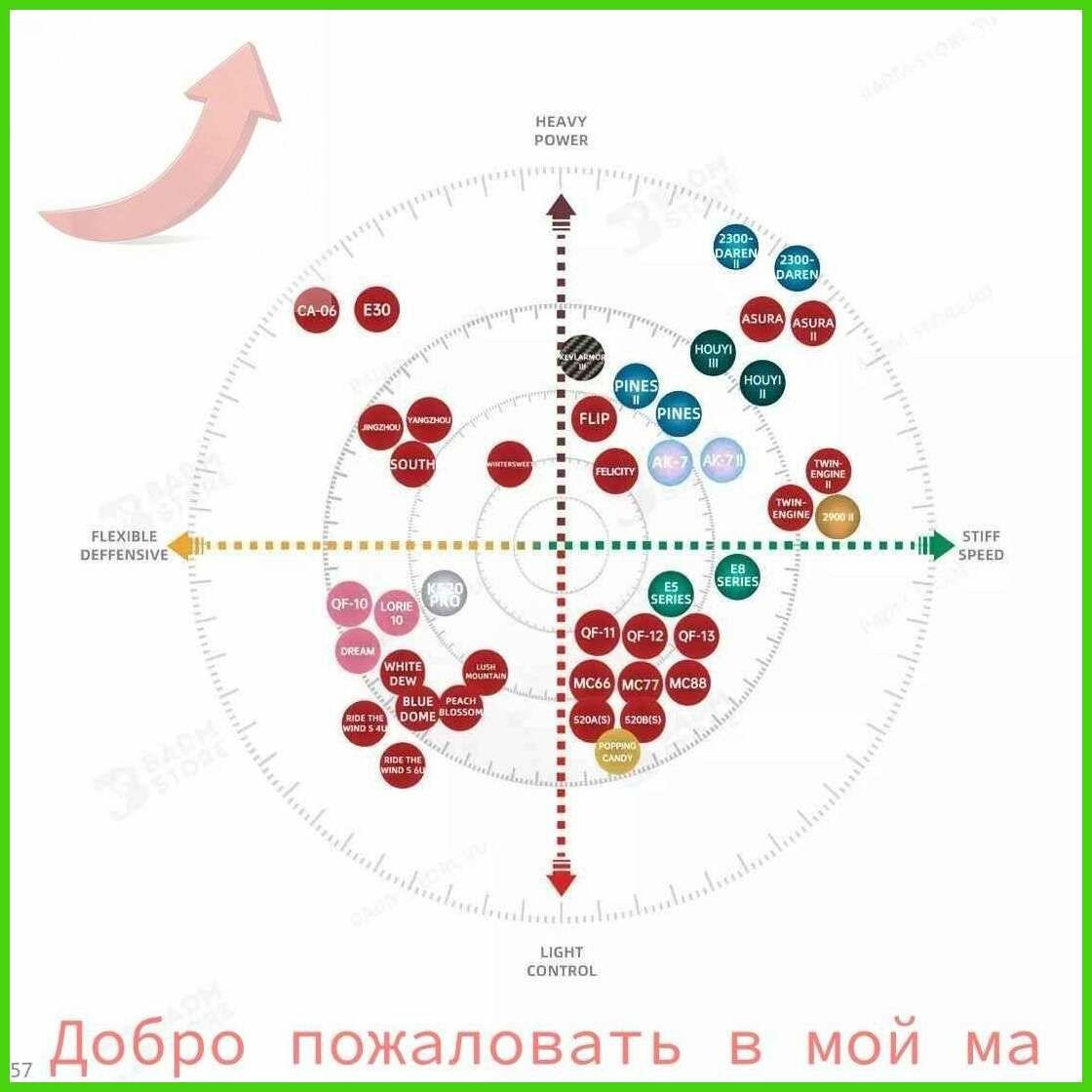 Ракетка для бадминтона Kumpoo E55LS (White/Blue) 4UG5 (со струной)23