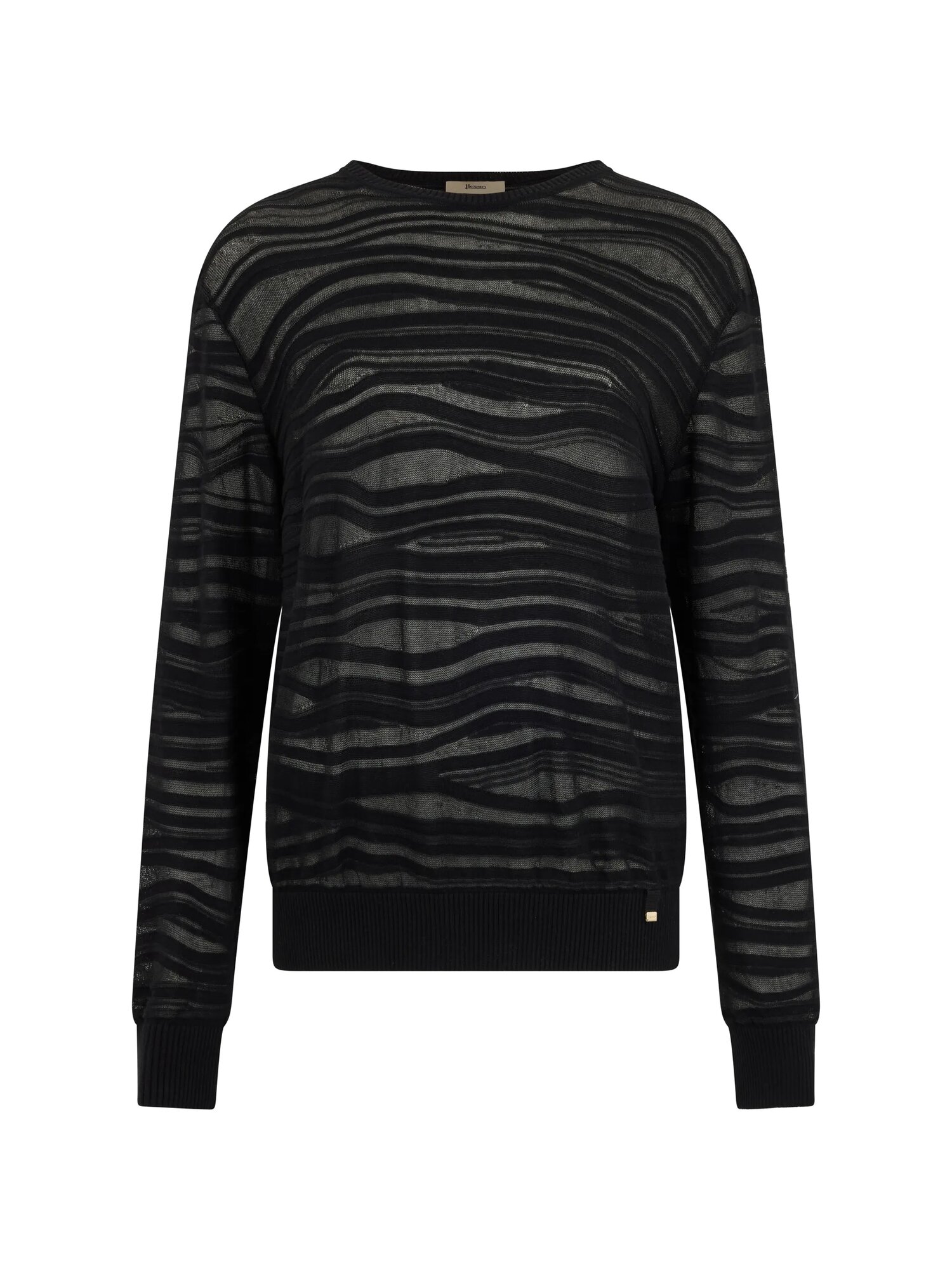 Свитер Striped round-neck sweater