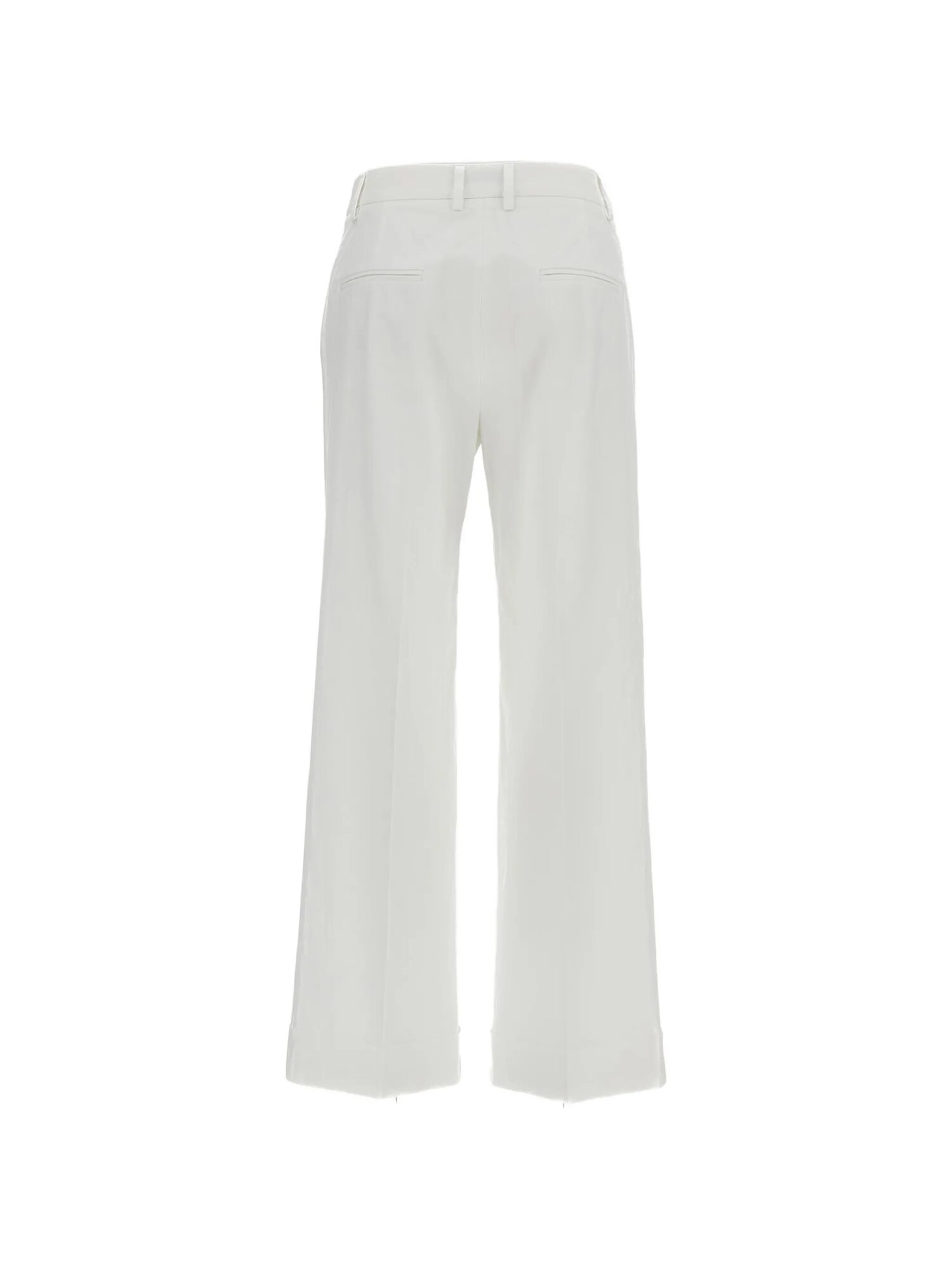 Брюки Alberto Biani Buttoned trousers, размер 44, white — фото 1