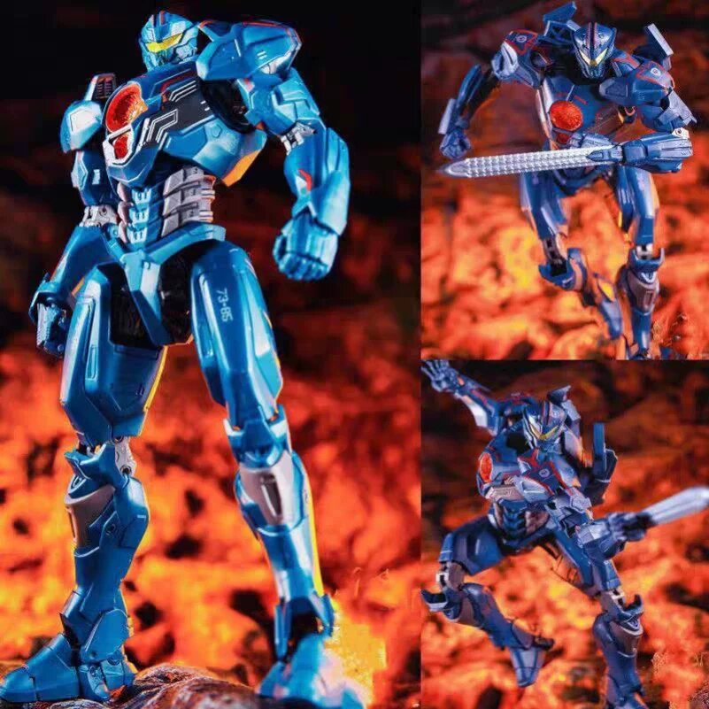 Pacific Rim 2 Revenge Wanderer Mech Action Figure Модель для мальчиков, масштab 16-18 см, коллекционная