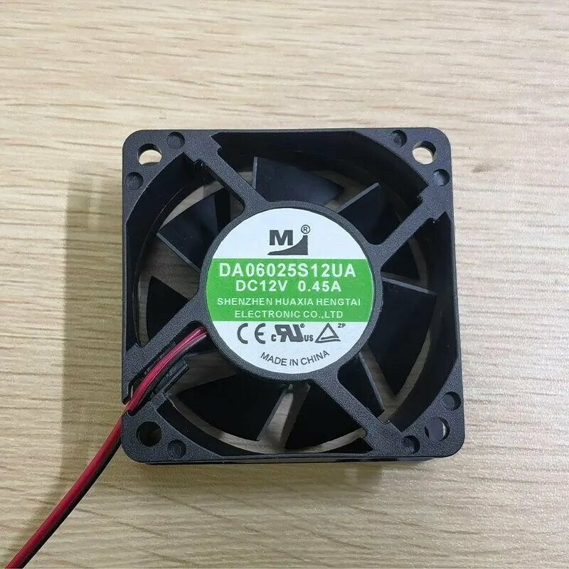 Совершенно Новый. Вентилятор Охлаждения DA06025S12UA 12V 0.45A 6025 6CM