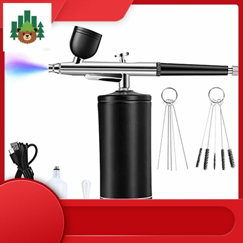 Комплект для аэрографии, перезаряжаемый компрессор для аэрографа, высокое давление 30 фунтов на кв. дюйм