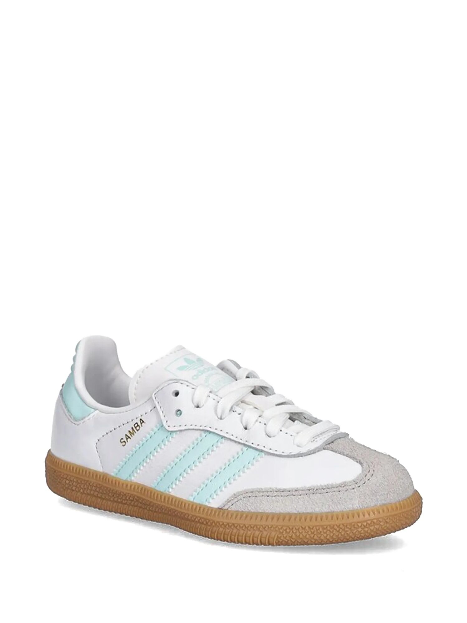 Кроссовки adidas Samba, размер 30 EU, бежевый/белый