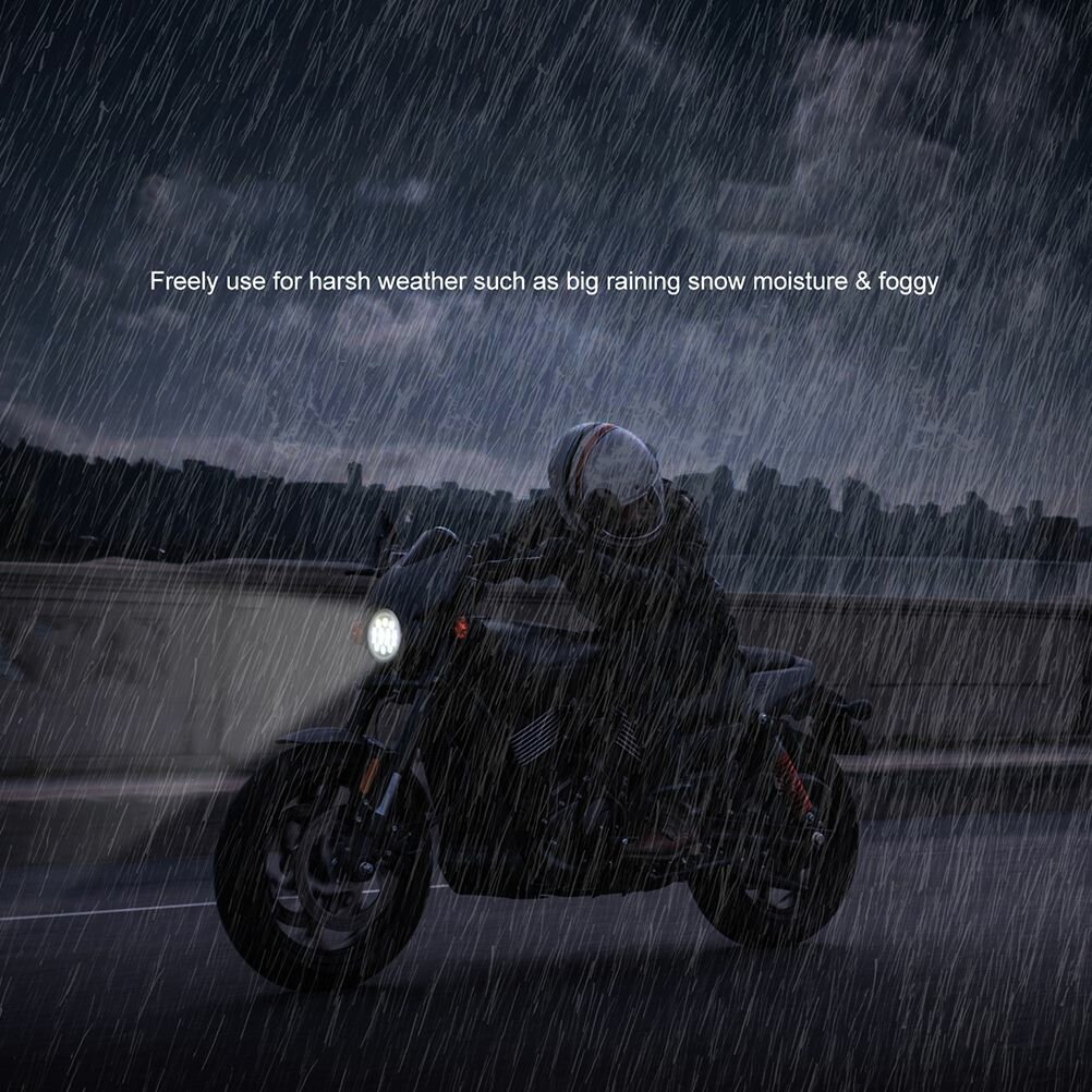 Мотоциклетная фара 5,75 дюйма из пластика и алюминиевого сплава для мотоцикла