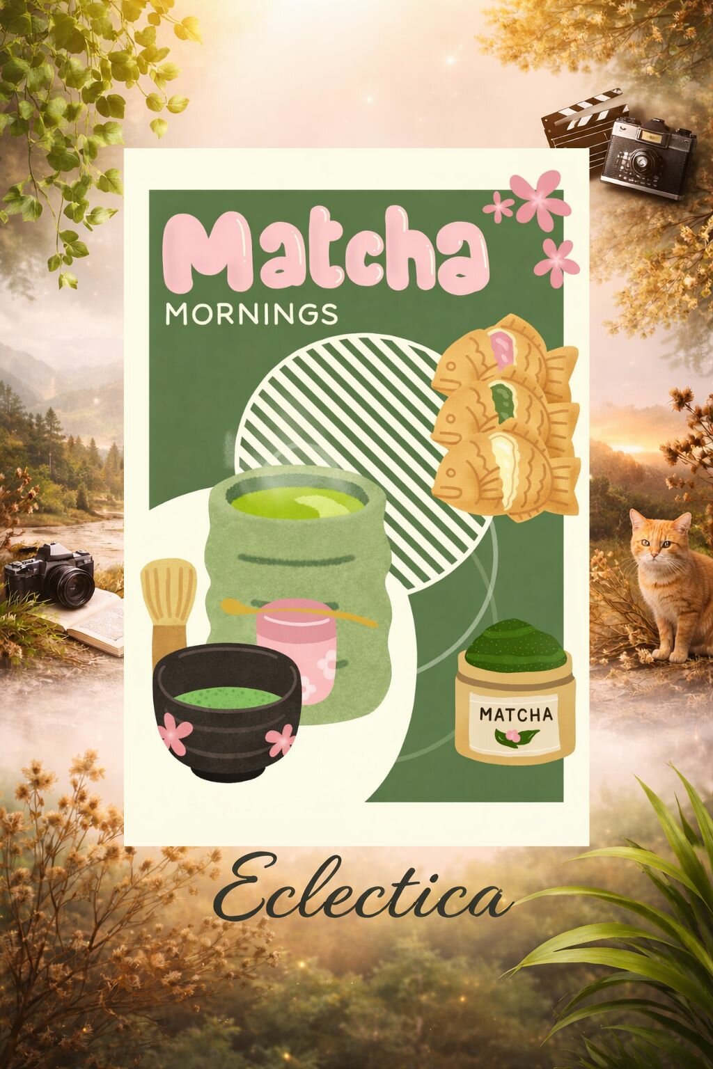 Постер "Matcha", 29.7х42см, А3, глянцевый