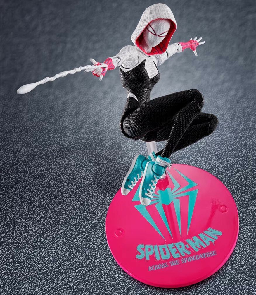 SHF Человек-Паук Параллельная Вселенная 2 Через Вселенную Модель подвижной фигуры Гвен Стейси Джойнтс