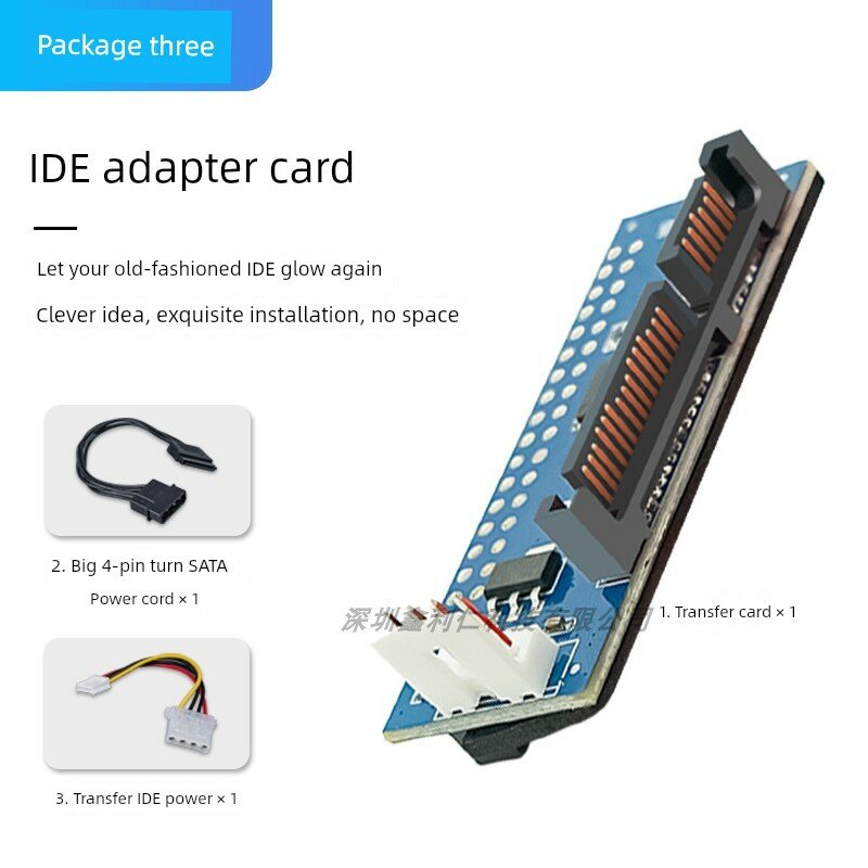 Конвертер IDE в SATA для жестких дисков 3.5 дюймов, разъем 39-контактный, высокоскоростная передача данных, пакет 3 -