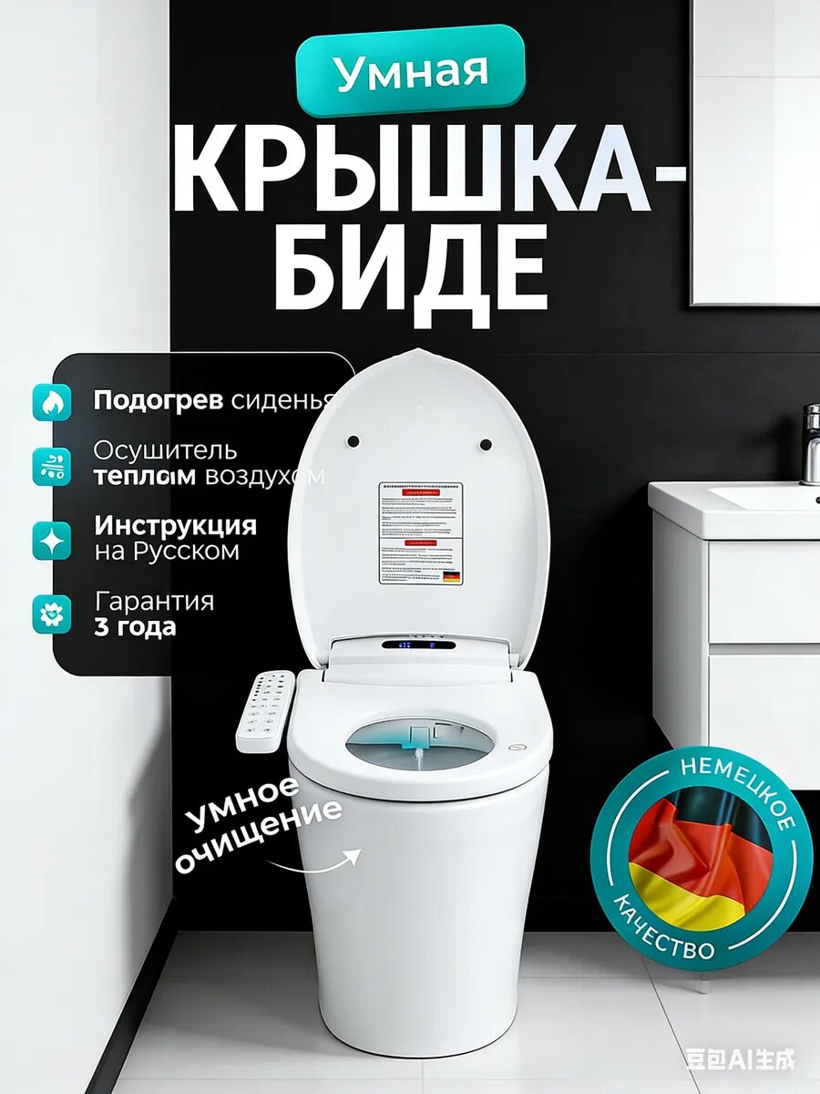 Умная крышка для унитаза