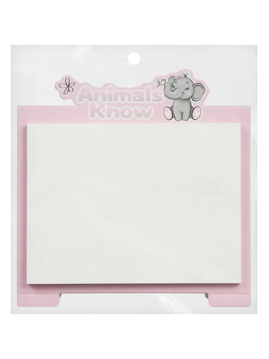 Стикеры (самоклеящийся блок) MG Animal Planet, 76x101мм,