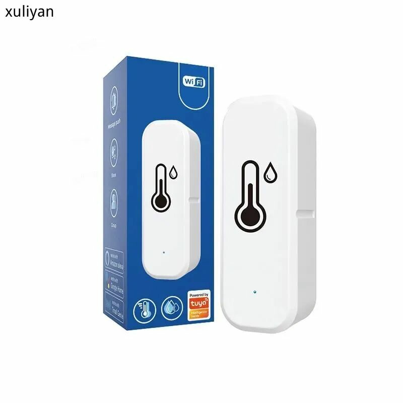 Умный Wi-Fi датчик температуры и влажности, Tuya Smart Life