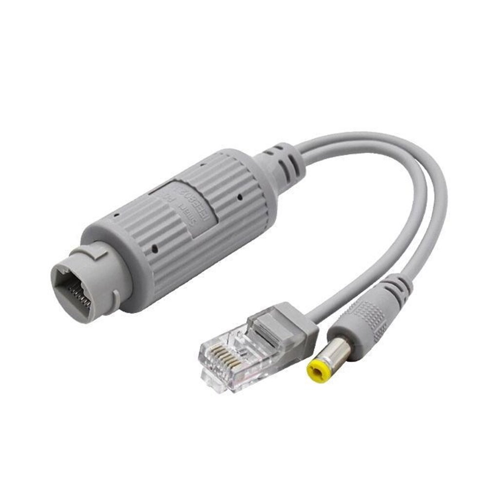 Водонепроницаемый уличный POE-сплиттер 48V в 12V 1A для CCTV камер