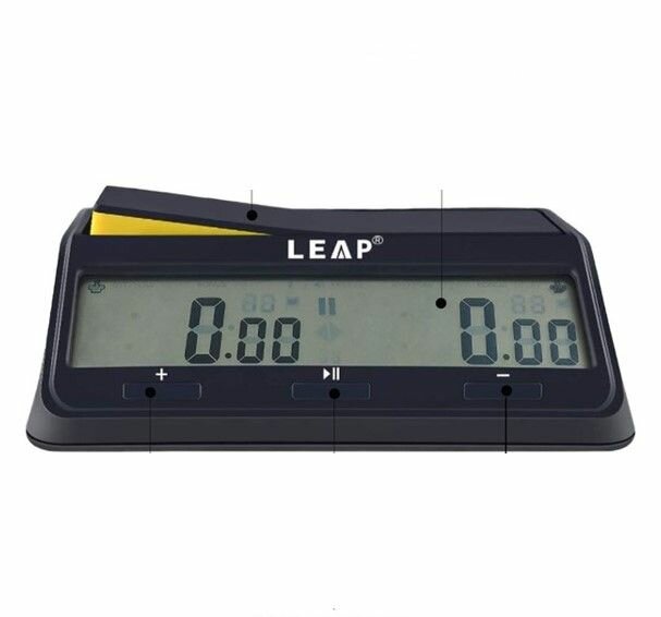 Шахматные часы LEAP Электронные PQ9917, пластик, высокая точность хода
