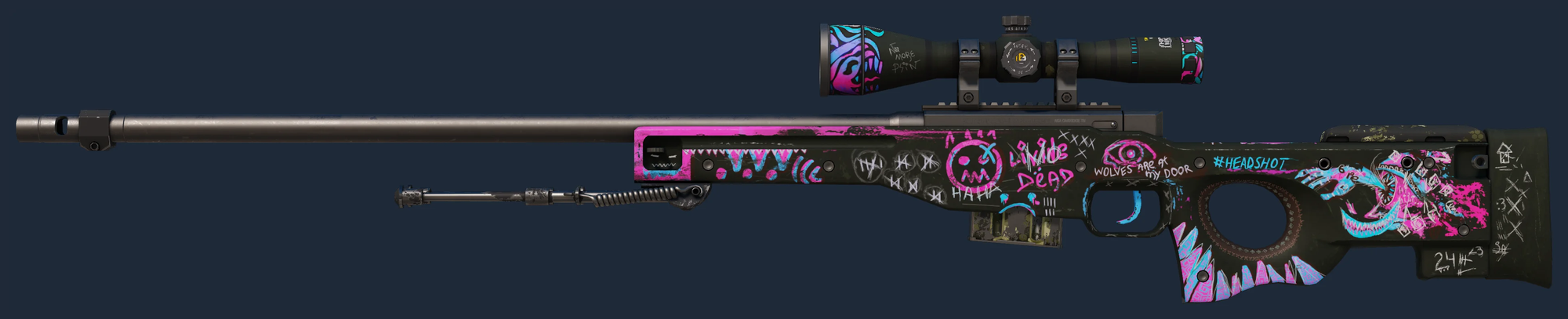 StatTrak™ AWP | Горячечные грёзы (Поношенное) Скины CS2 с быстрой автовыдачей steam trade
