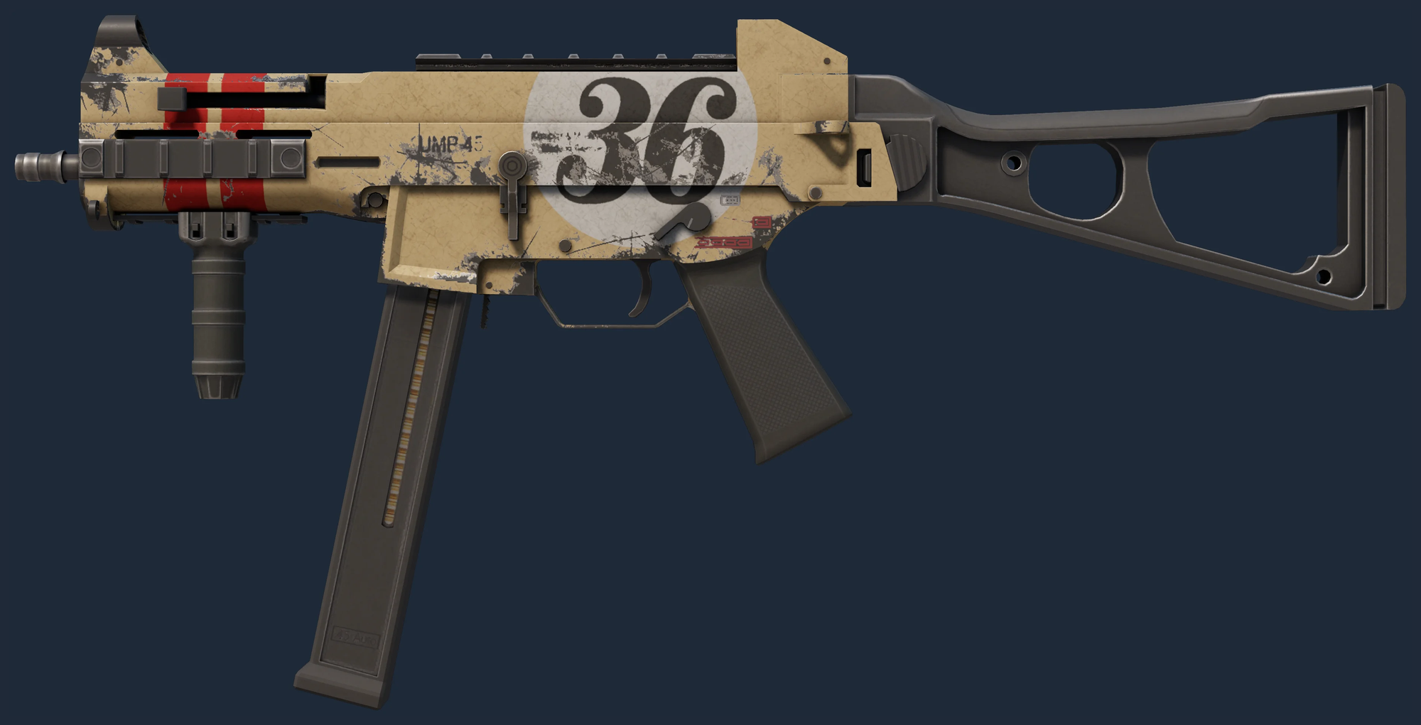 UMP-45 | Гран-при (После полевых испытаний) Скины CS2 с быстрой автовыдачей steam trade