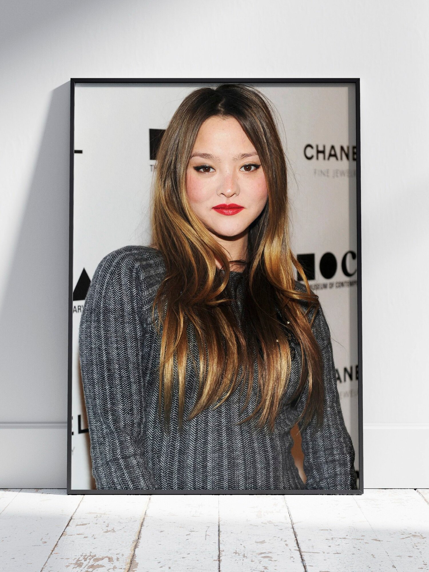 Плакат на стену для интерьера Девон Аоки (Devon Aoki 37) - Постер по модели, бренду и моде формата A4 (21x30 см)