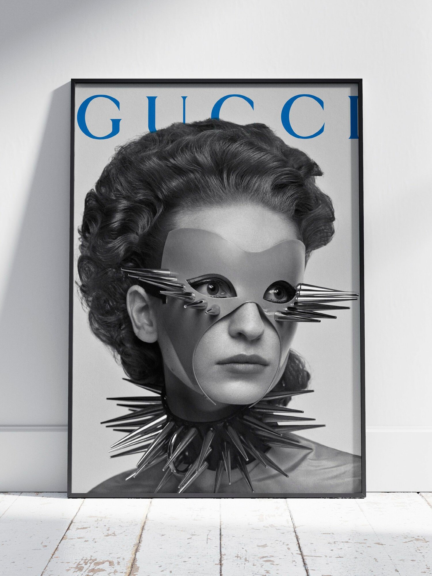 Плакат на стену для интерьера Гуччи (Gucci 1) - Постер по модели, бренду и моде формата A4 (21x30 см)