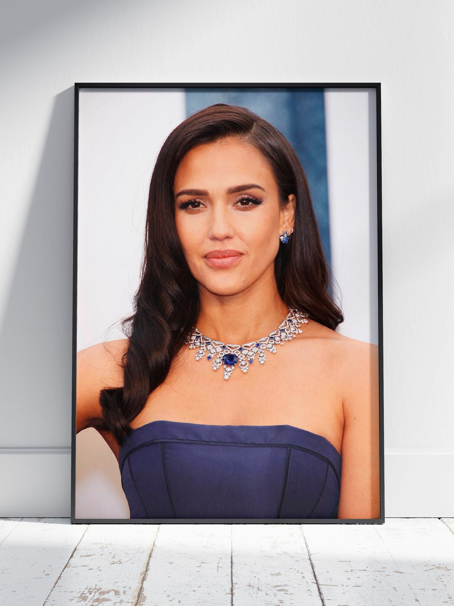 Плакат на стену для интерьера Джессика Альба (Jessica Alba 34) - Постер по актеру фильма, кино, сериала формата A4 (21x30 см)